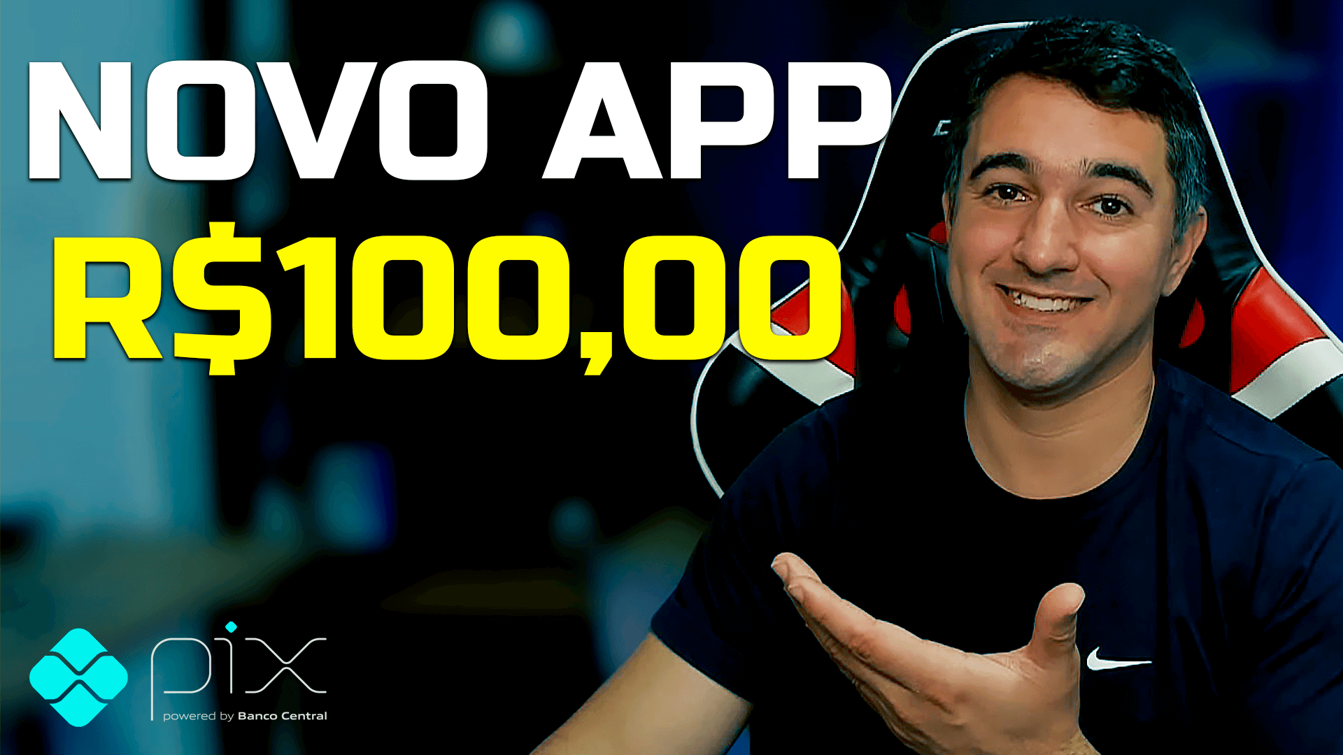 Novo Aplicativo Pagou R 100 Reais Via Pix Sávio Augusto Youtuber